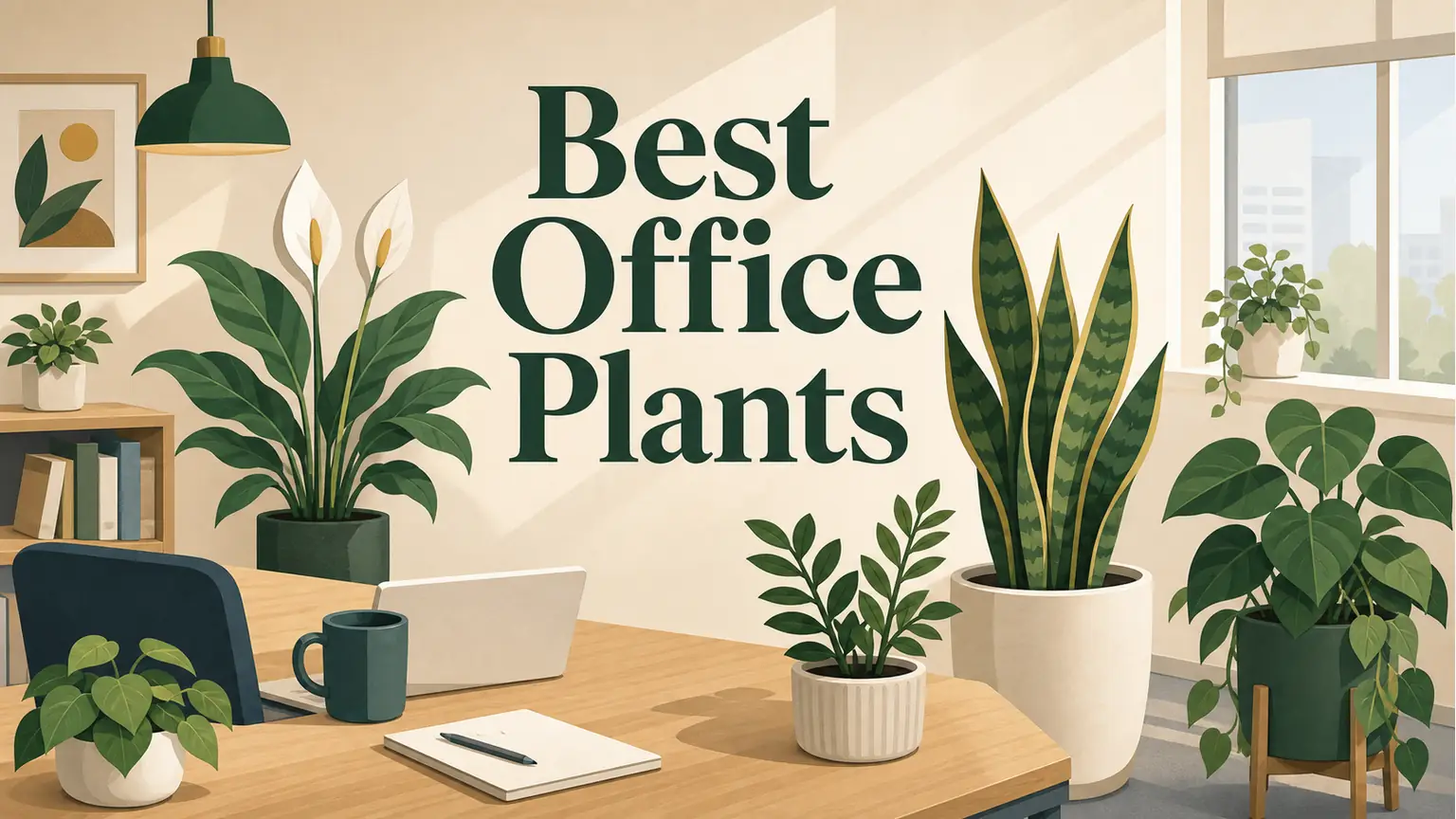 Best Office Plants: 15 Low-Maintenance Picks for Workspaces