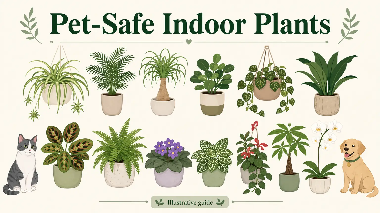 Best Pet-Safe Indoor Plants: 15 Cat & Dog Friendly Picks